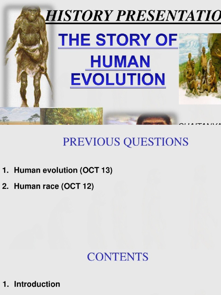 Human Evolution | PDF