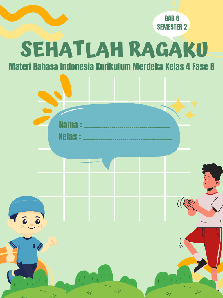 SEHATLAH RAGAKU Materi Bahasa Indo Semester 2 | PDF