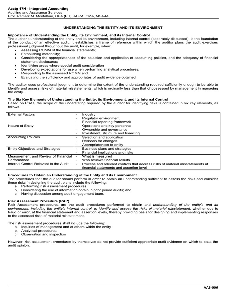 Inbound 7419175283167491170 | PDF | Internal Control | Audit