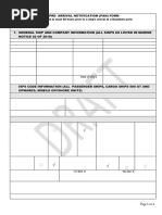 Annex e Mschoa Reporting Forms | PDF