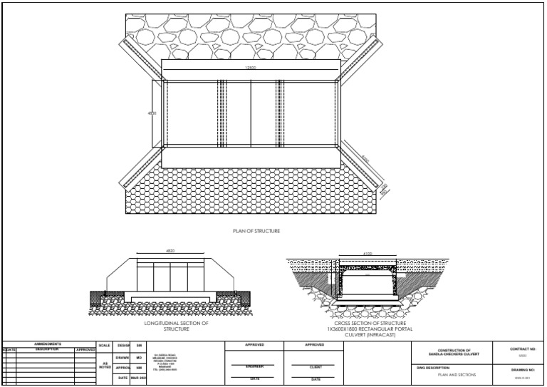 PORT-CULVERT DRAFT-ISO A1 | PDF