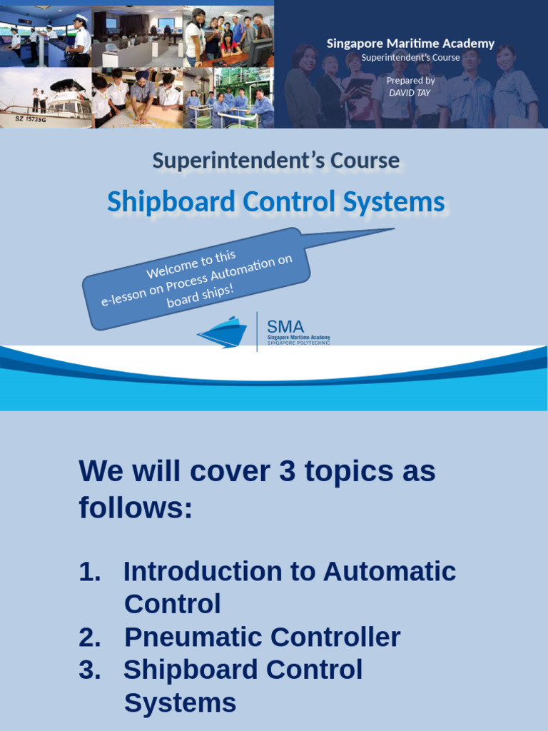 Supt Course - Shipboard Control Systems E-Lesson V5 | PDF | Oscillation ...