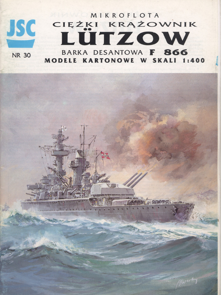 JSC 030 - Battleship DKM Lutzow | PDF