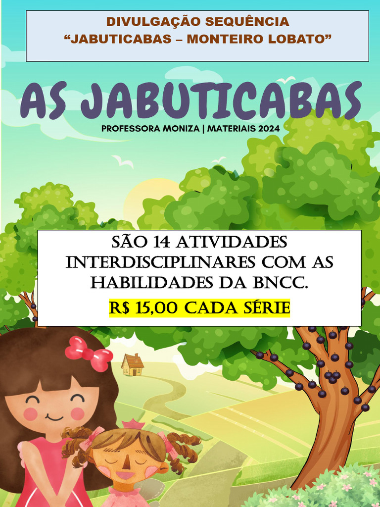 Atividades Interdisciplinares Jabuticabas | PDF | Sapo