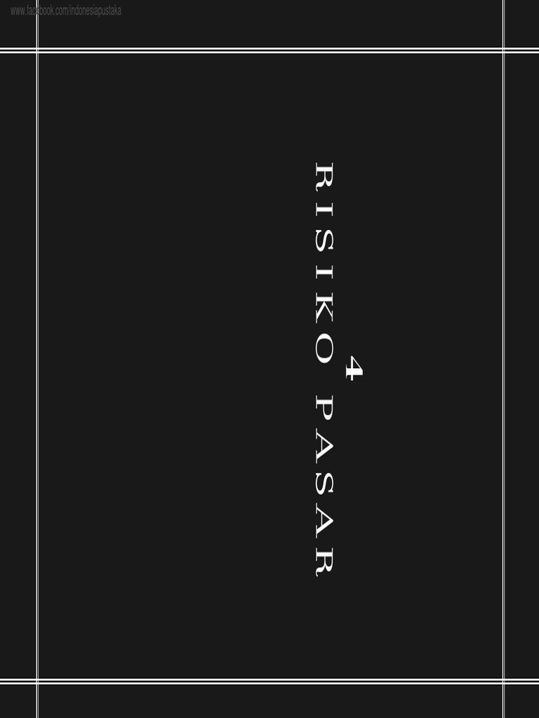 4 Manajemen Risiko Bank Risiko Pasar | PDF