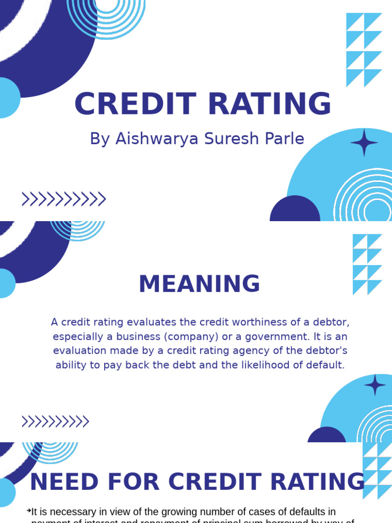 Understanding Credit Ratings and Their Impact | PDF | Credit Rating ...