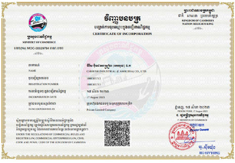 CI1-Business Licence Certificate | PDF