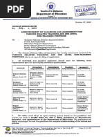 Deped Gentri Memo | PDF