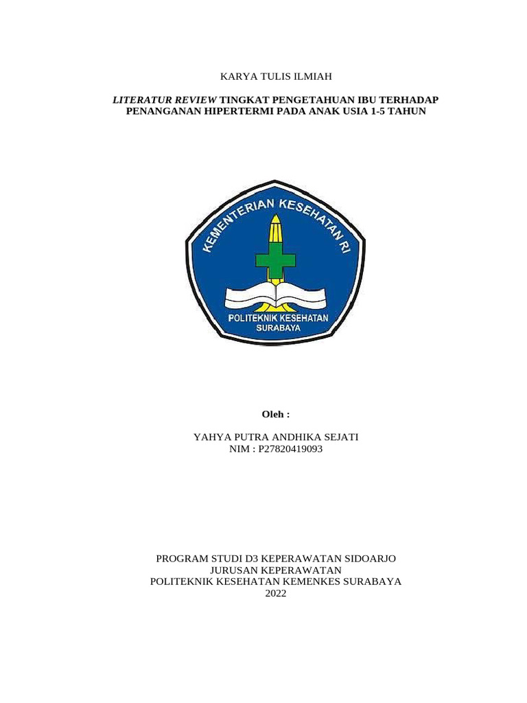 KTI Fix Yahya Putra A. S. (Tanpa TTD) | PDF