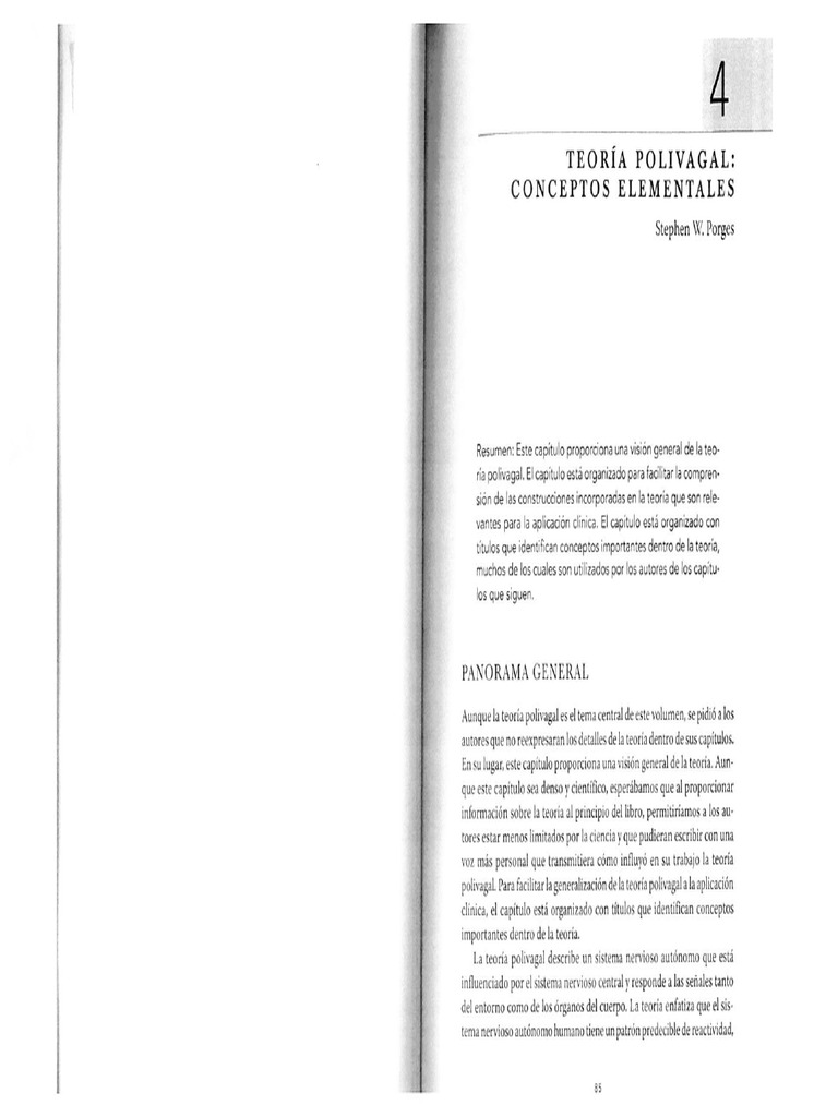 Clase Teor A Polivagal | PDF