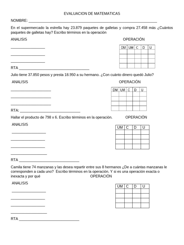 Eva Mate de Problemas | PDF
