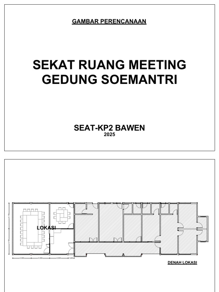 Sekat r. Meeting Gedung Soemantri | PDF