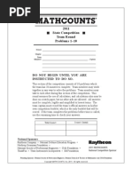 2025 School Comp Booklet - MathCounts | PDF