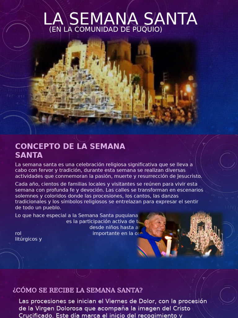 La Semana Santa | PDF | Pascua de Resurrección | Adoración Cristiana Y ...