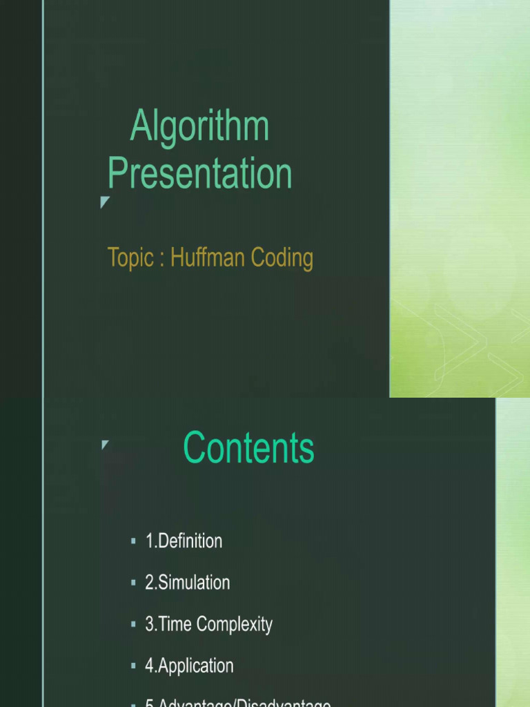 L4 Huffman Coding | PDF