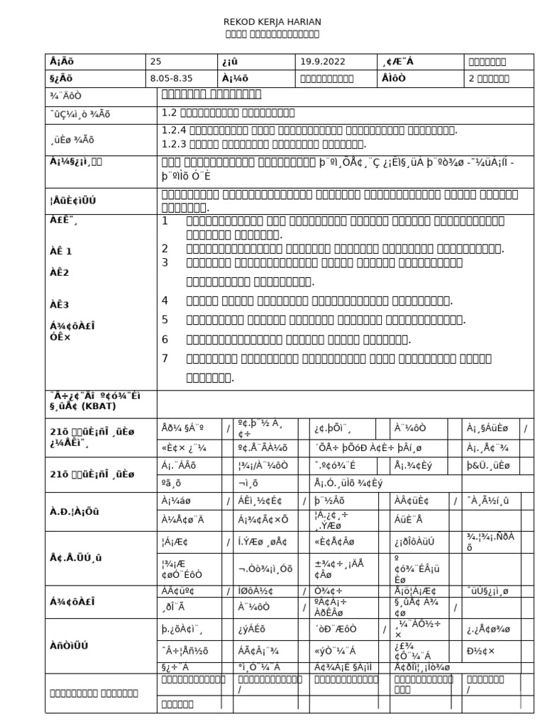RPH M 25 திங்கள் | PDF