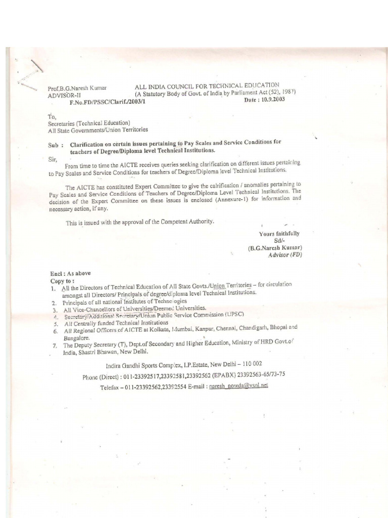 FD PSSC Clarif 2003 1 | PDF