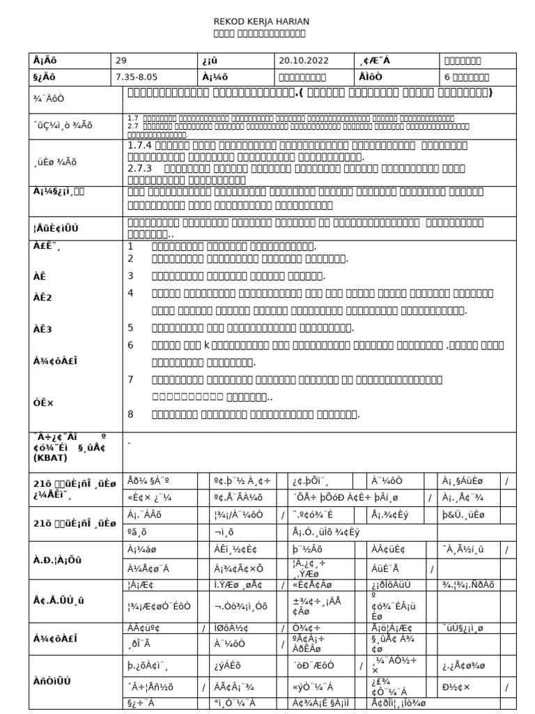 RPH M 29 வியாழன் | PDF