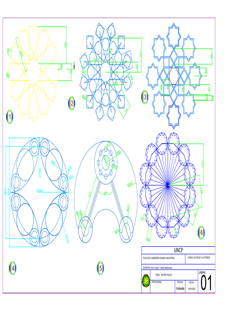 Matriz Polar en Autocad 2023 | PDF | Autodesk