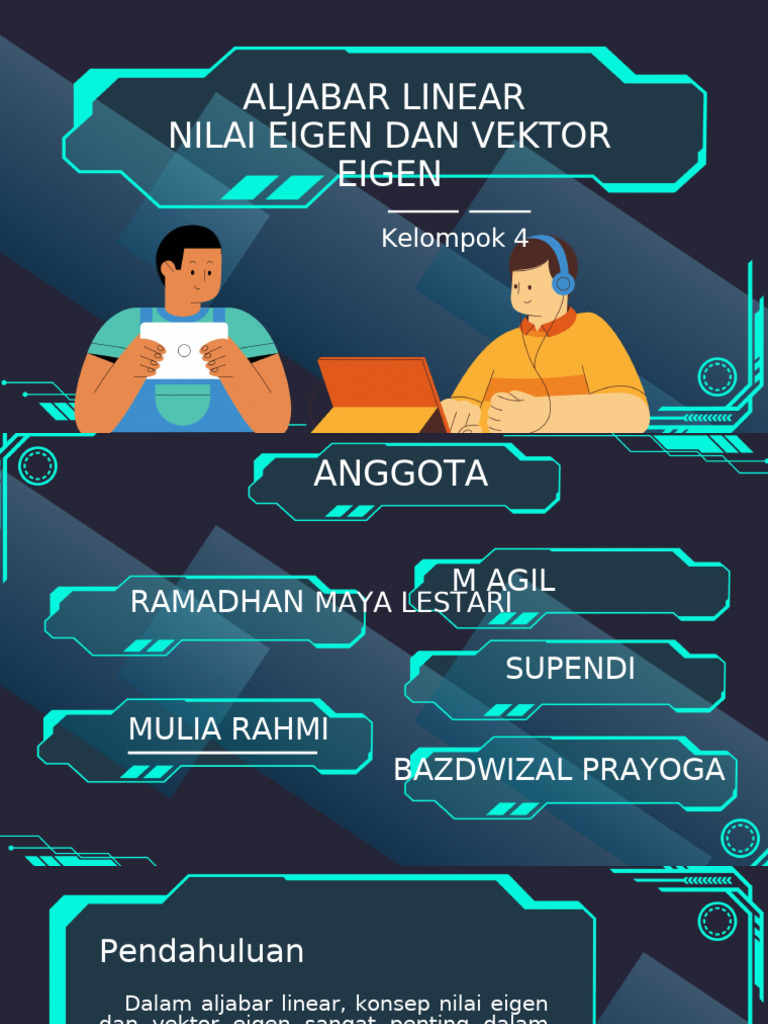 Al Jabar Linear Nilai Eigen Dan Vektor Eigen | PDF