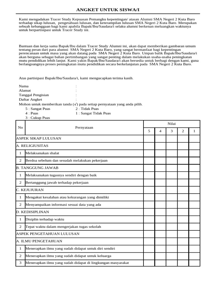 Form Tracer Study | PDF