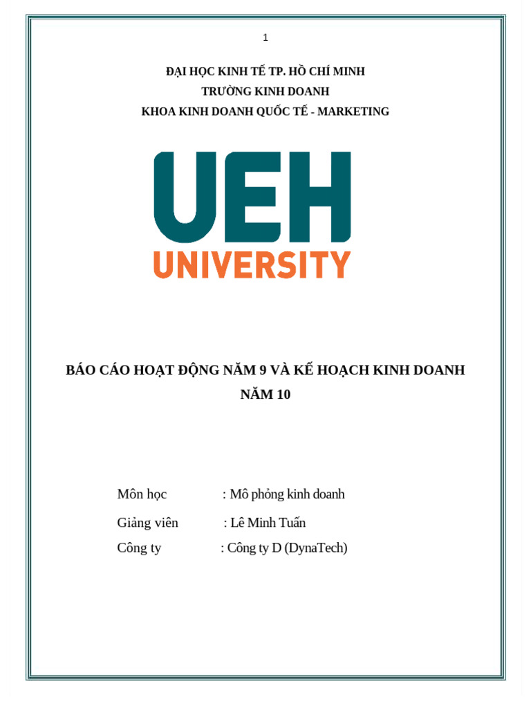 DynaTech Report Y8+Plan Y9 | PDF