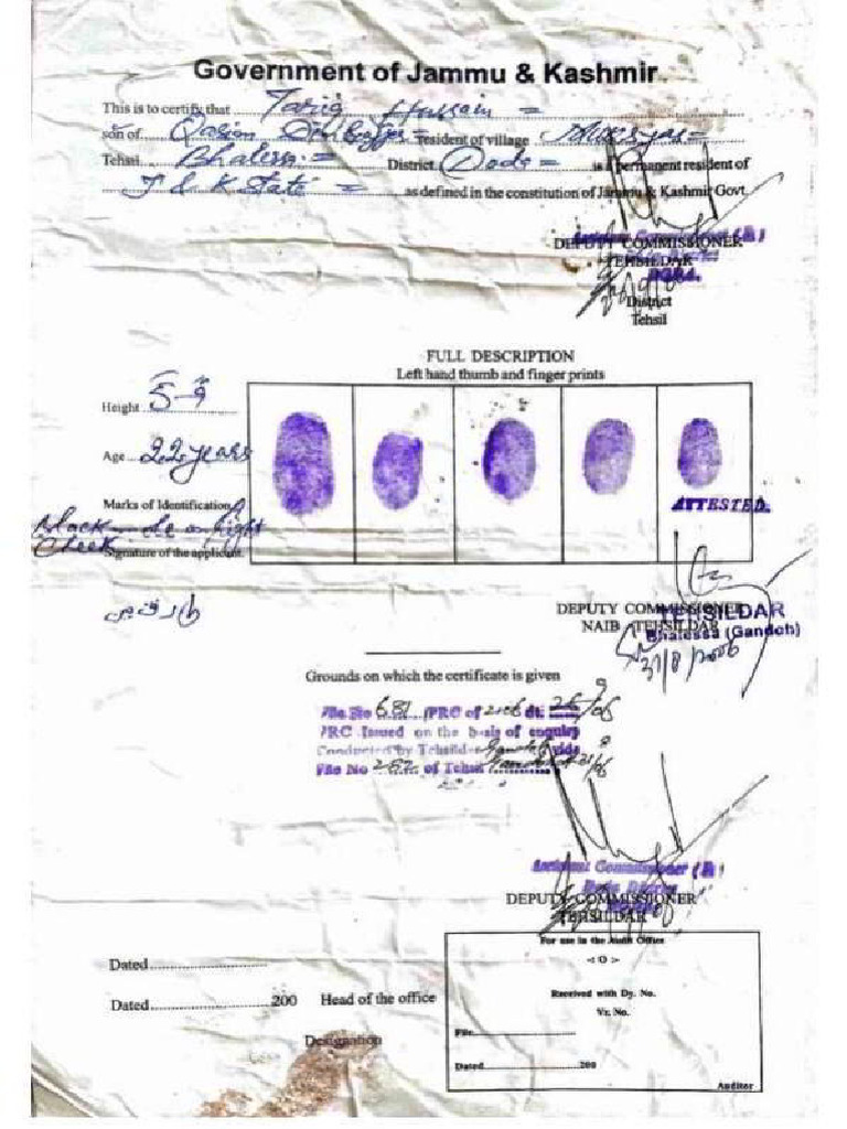 State Subject and Domicile | PDF