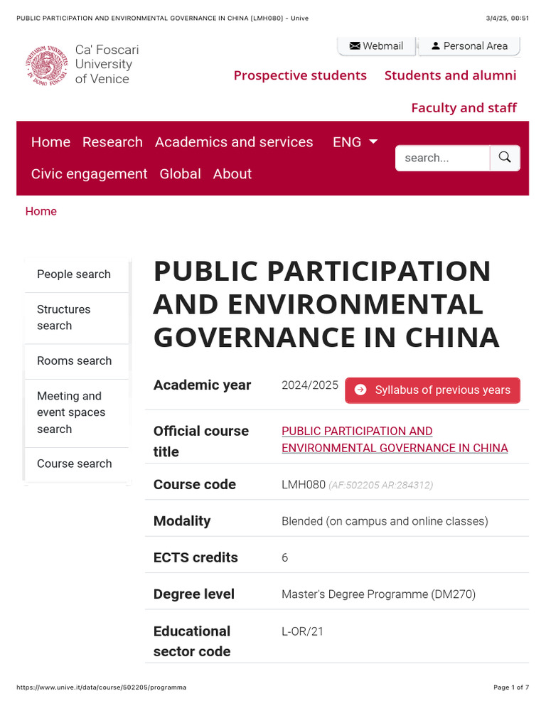Public Participation in China's Governance | PDF | Governance | Natural ...