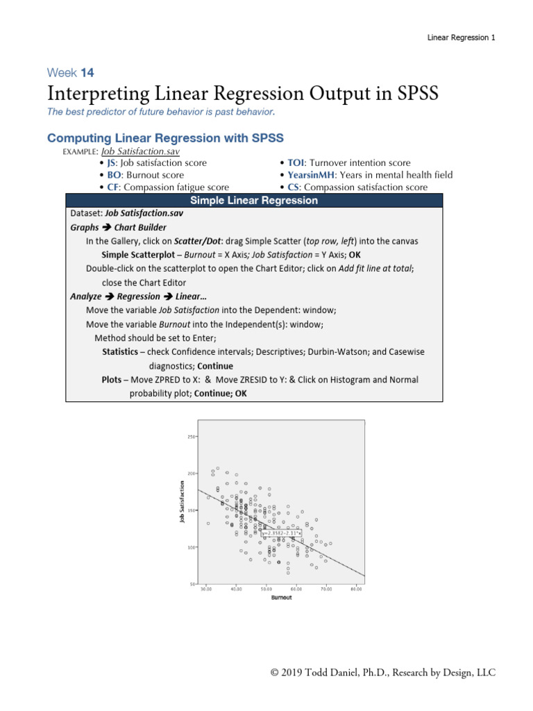 Interpreting Linear Regression | PDF | Errors And Residuals | Regression Analysis