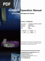 BalClor® Ballast Water Management Manual | PDF | Valve | Pump