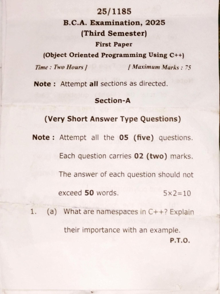 Oops Using C++ | PDF