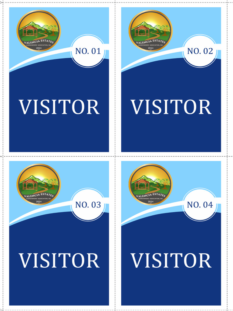 Judge Visitor Sticker | PDF
