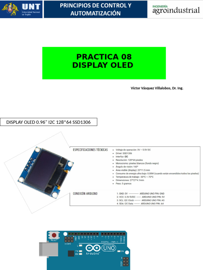 8 Practica OLED | PDF
