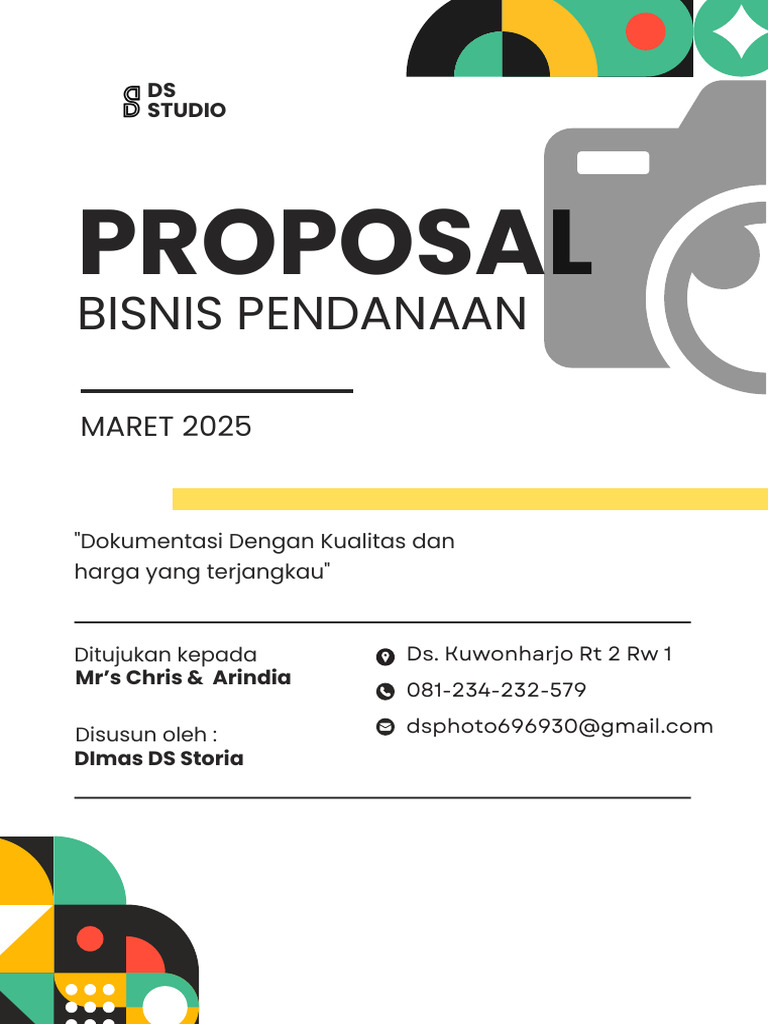 Proposal Ds Studio | PDF