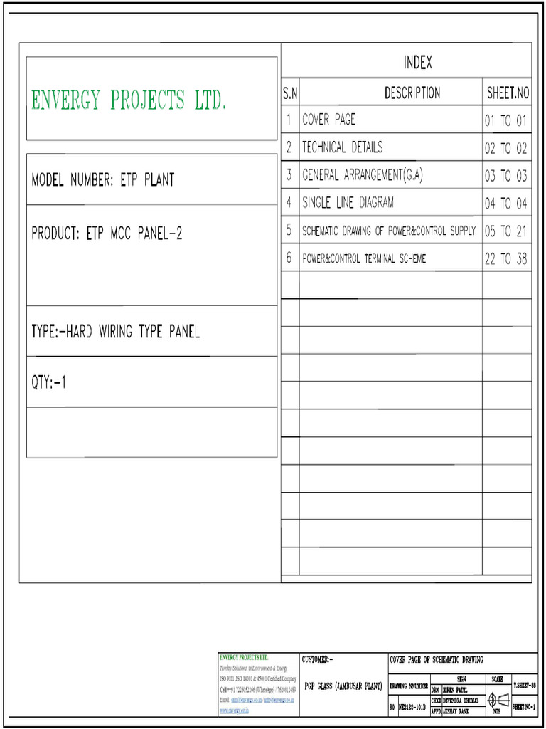 r0 Ne2122-101b (Etp Panel) | PDF | Water Treatment | Unit Operations