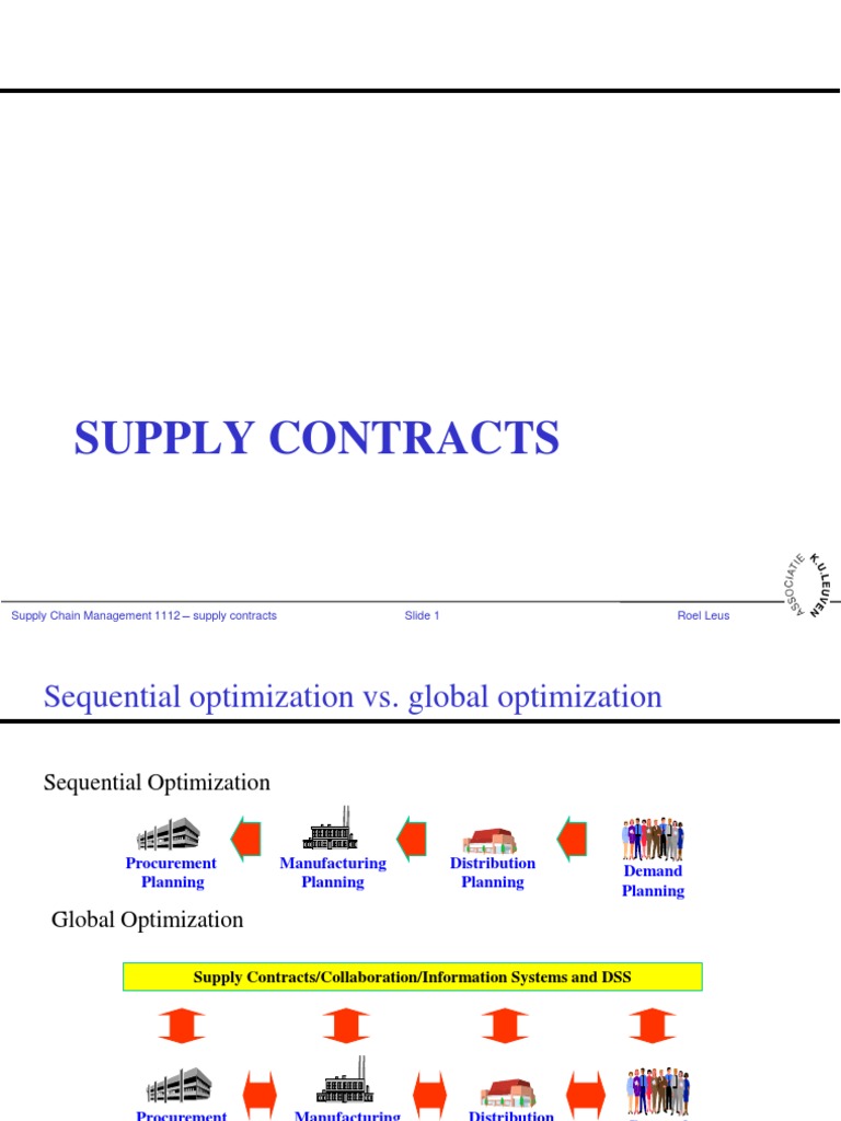 Supply Contracts in Swimwear Production | PDF | Retail | Supply Chain ...