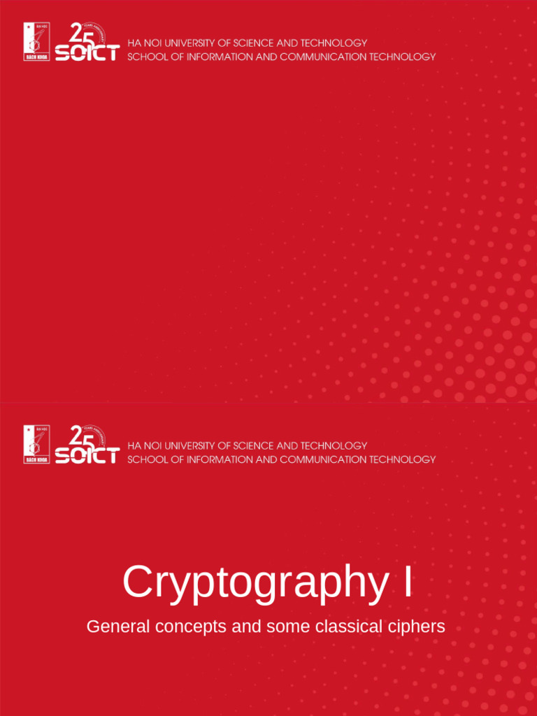 Classical Ciphers and Security Models | PDF | Cryptography | Key (Cryptography)