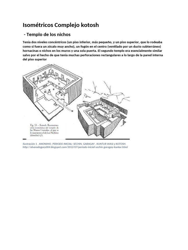 Isometicos Complejo Kotosh | PDF