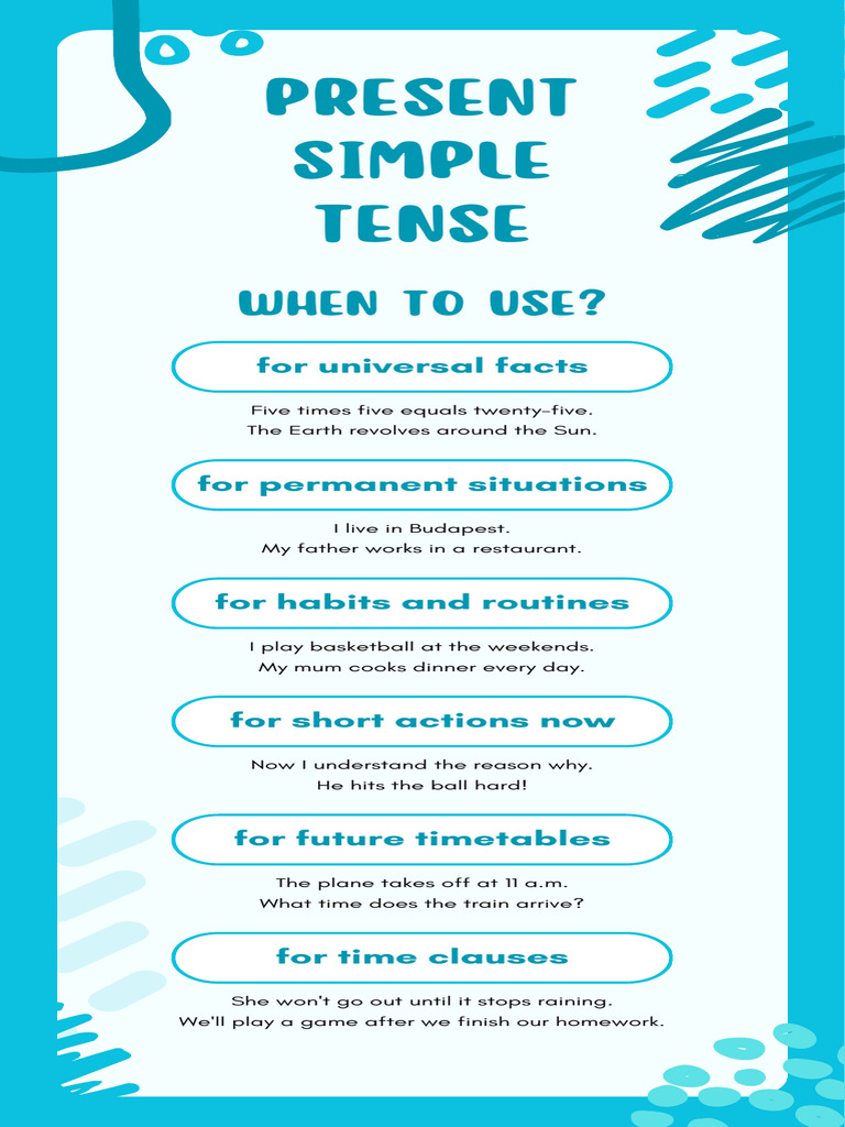 Present Simple Tense Guide | PDF