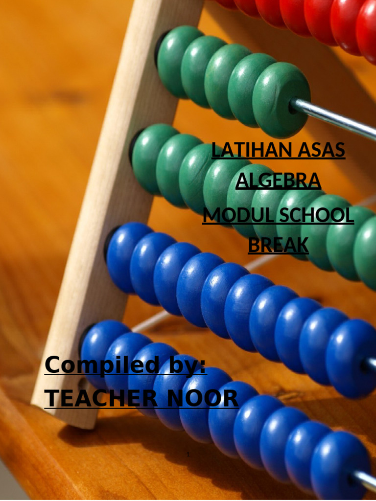 Algebra Modul (2024 Term) | PDF