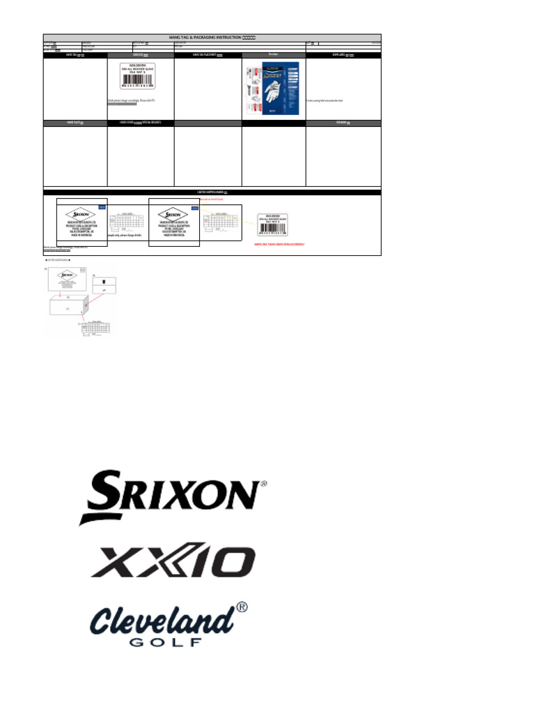 Packing Instruction - PM25300164 20035I - SSE (UK) (KAWADA) | PDF