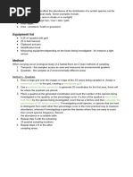 D. Daubenmire Method: 1. General Description | PDF | Student's T Test ...