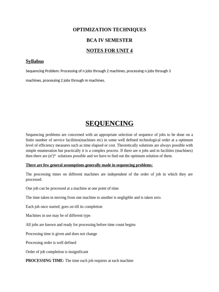 OPTIMIZATION TECHNIQUES UNIT 41743837445775 (1) | PDF | Mathematical Optimization | Algorithms