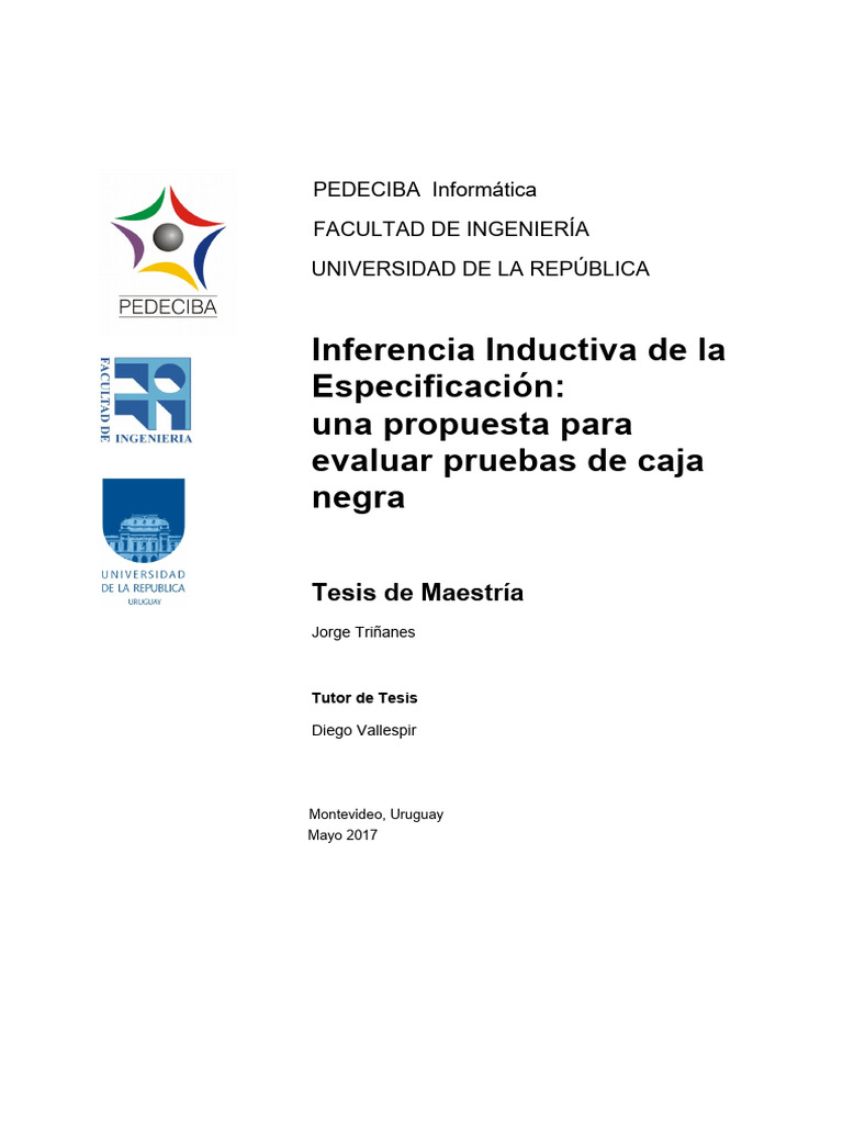 Tm-jt-Inferencia Inductiva de La Especificacion | PDF | Pruebas de ...