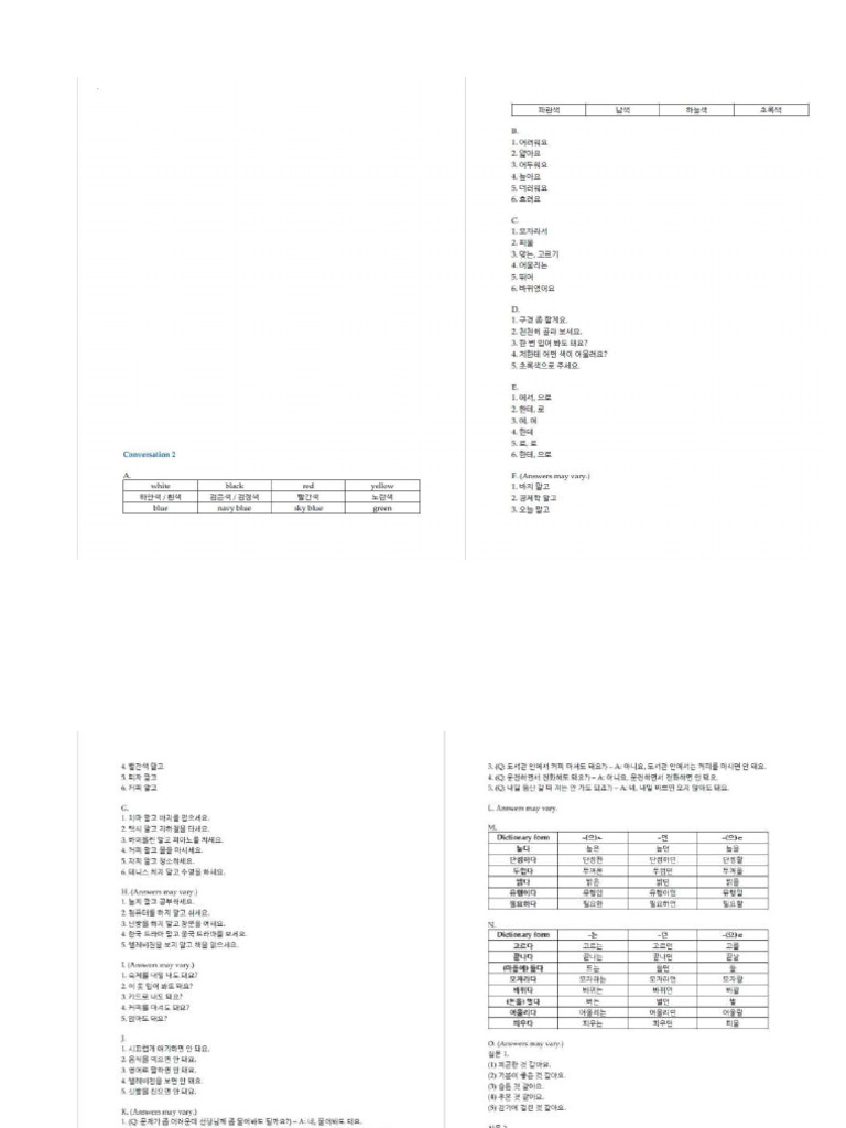 Lesson 2 C2 Answers | PDF