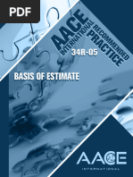 AACE-Nº-18R-97 - Estimated Cost Classification System PDF | PDF ...