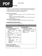 Delictual Liability Actions Guide | PDF | Common Law | Justice