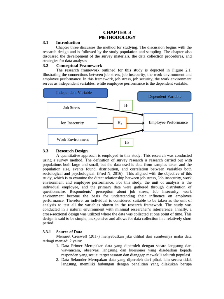 Chapter Iii Methodology | PDF