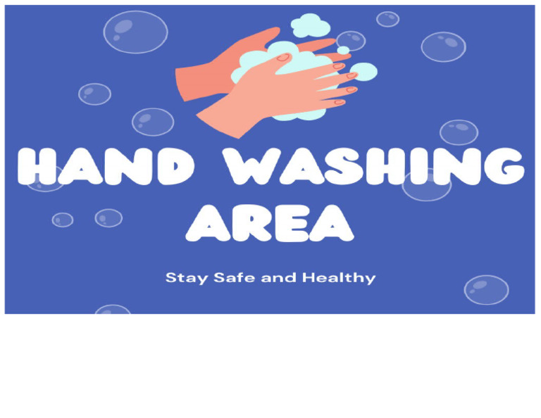 Washing Area Signage | PDF