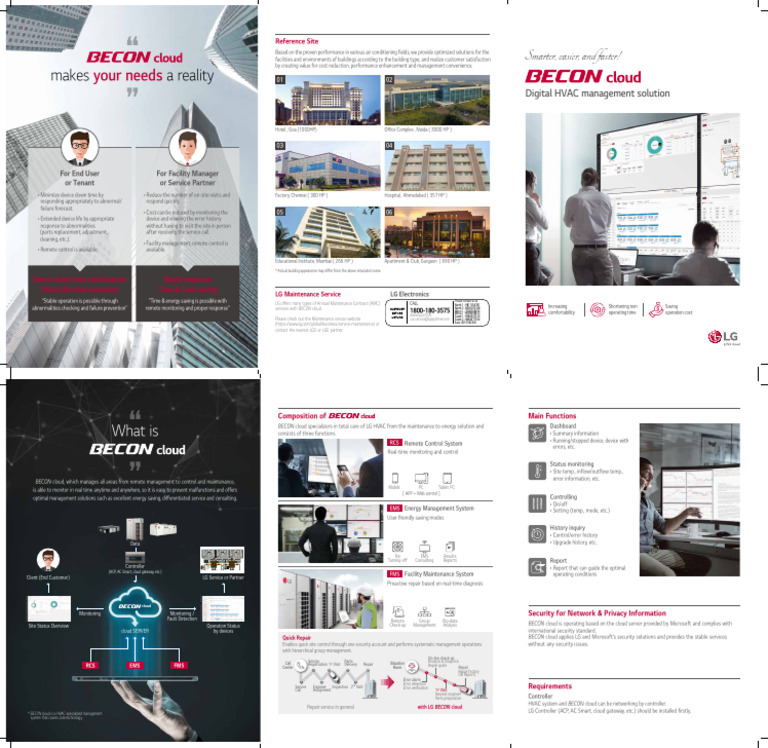 BECON Cloud: Optimizing HVAC Management | PDF | Computing